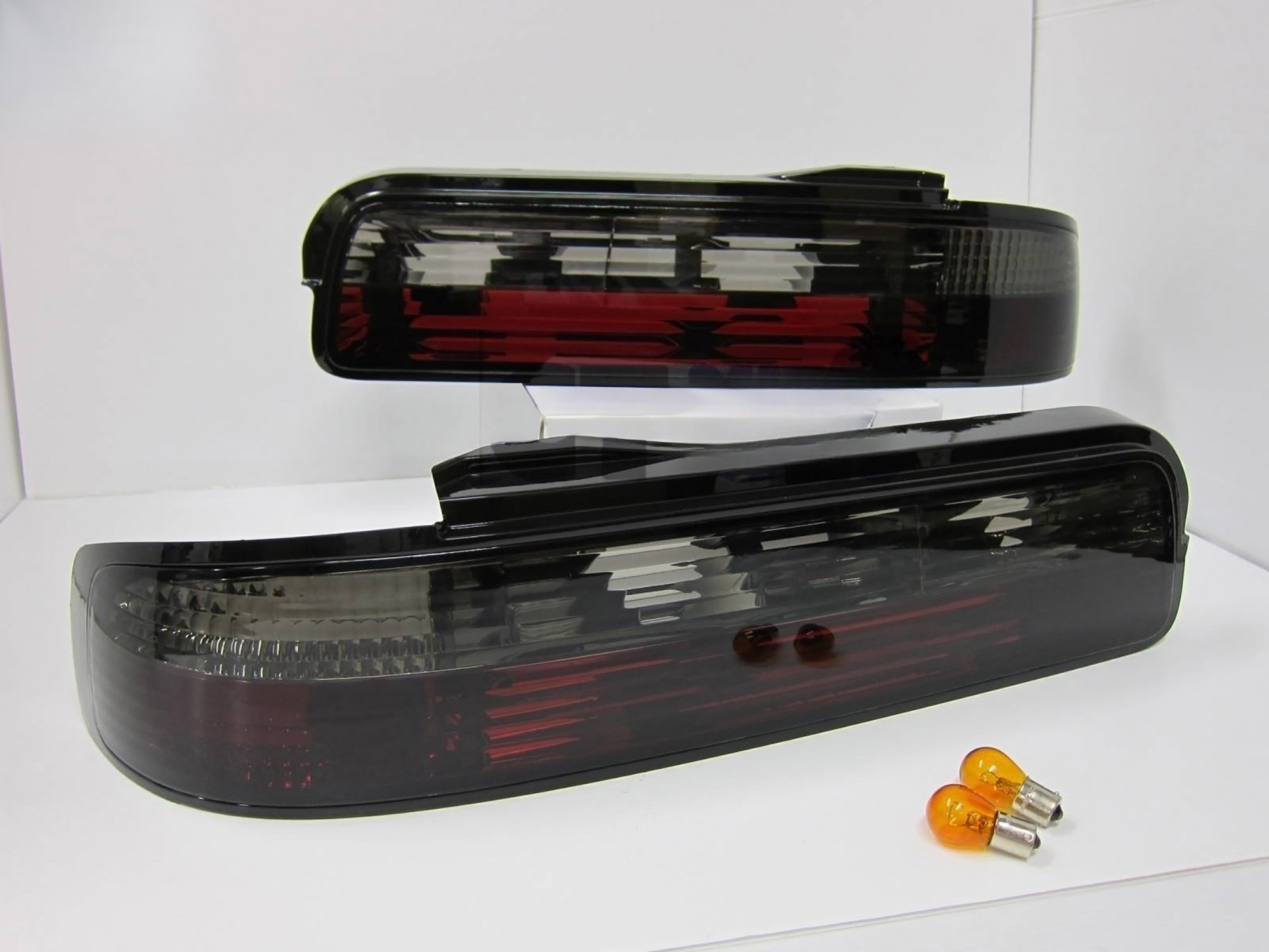 Smoke Red Tail Lights for 89-94 Nissan Silvia S13 DMAX taillights - CT ...