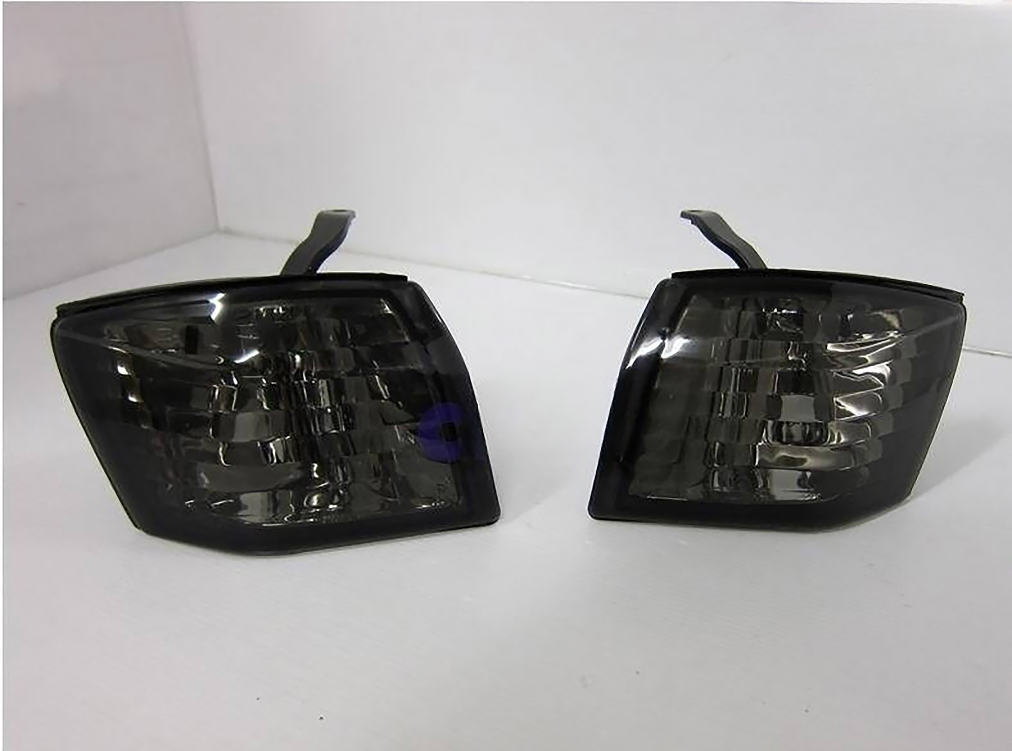 Black Front Corner Indicator Signal Lights for 96-98 Nissan S14 Silvia ...