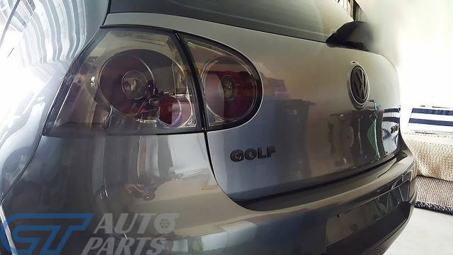 Clear Red LED Taillights for 2003-2008 VW Golf V MK5 TSI TDI GTI R32 ...