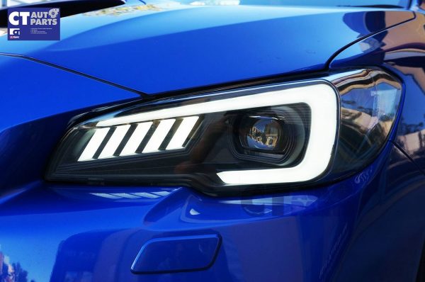 COPLUS LED DRL Dynamic Blinker Headlight for 14-17 SUBARU WRX STI ...
