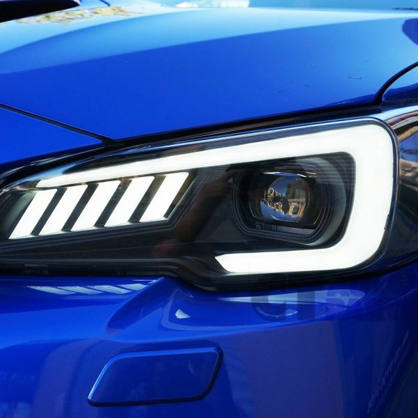 COPLUS LED DRL Dynamic Blinker Headlight for 14-17 SUBARU WRX STI ...