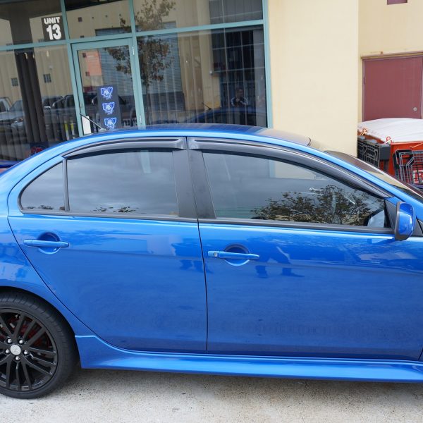 Window Visor / Weather Shield / Rainshield for Mitsubishi 07-17 LANCER ...