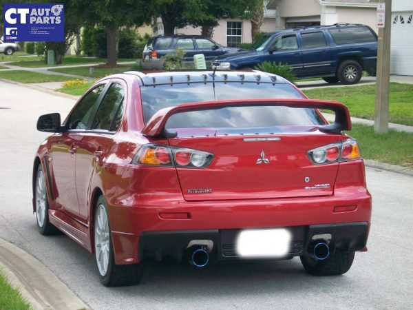EVO X Style Spoiler Wing for 07-18 Mitsubishi Lancer CJ VRX EVO X ...