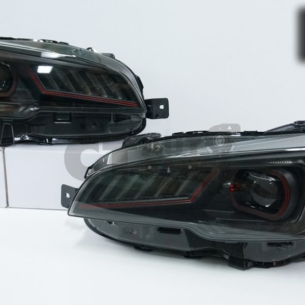COPLUS V2 LED DRL Dynamic HEADLIGHTS for 14-17 SUBARU WRX STI LEVORG VA ...