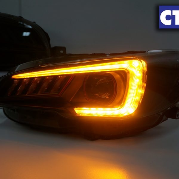 COPLUS V2 LED DRL Dynamic HEADLIGHTS for 14-17 SUBARU WRX STI LEVORG VA ...