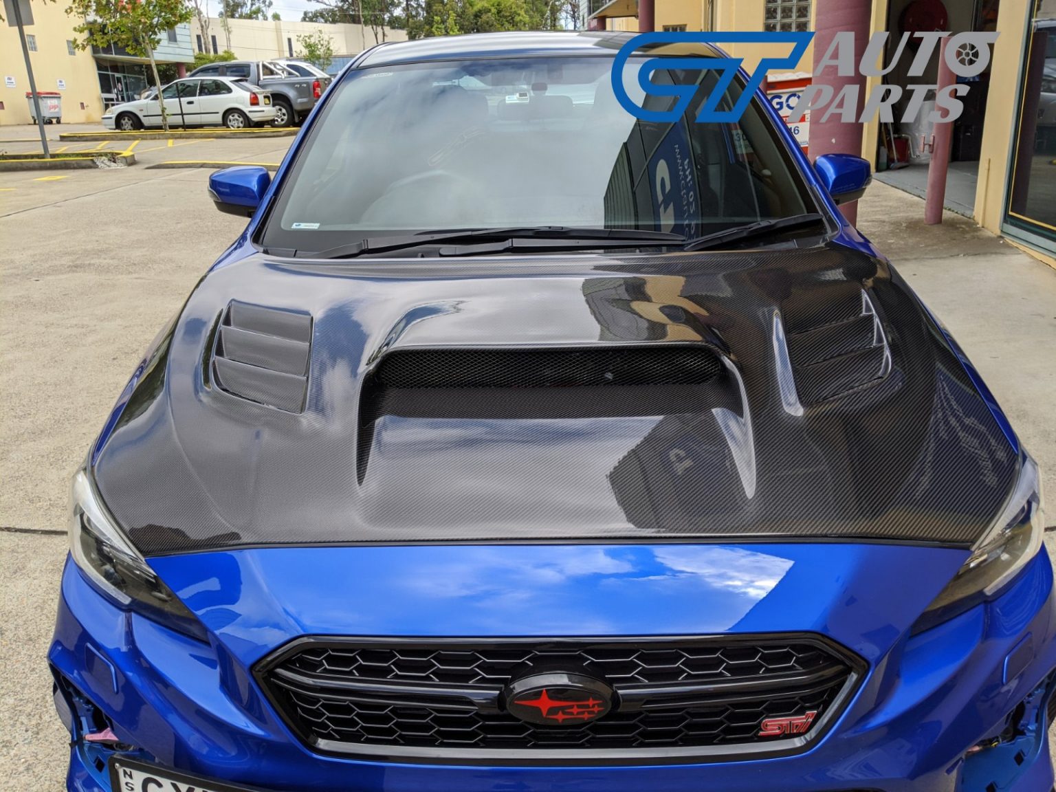 VARIS ARISING II Style Carbon Fibre Bonnet / Hood for 15-19 Subaru WRX ...