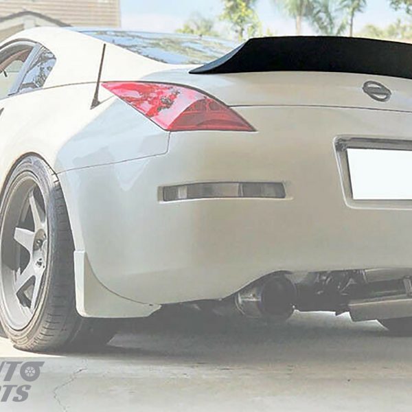 ABS Gloss Black Nissan 350Z 2003-2008 Duckbill Rear Spoiler Wing boot ...