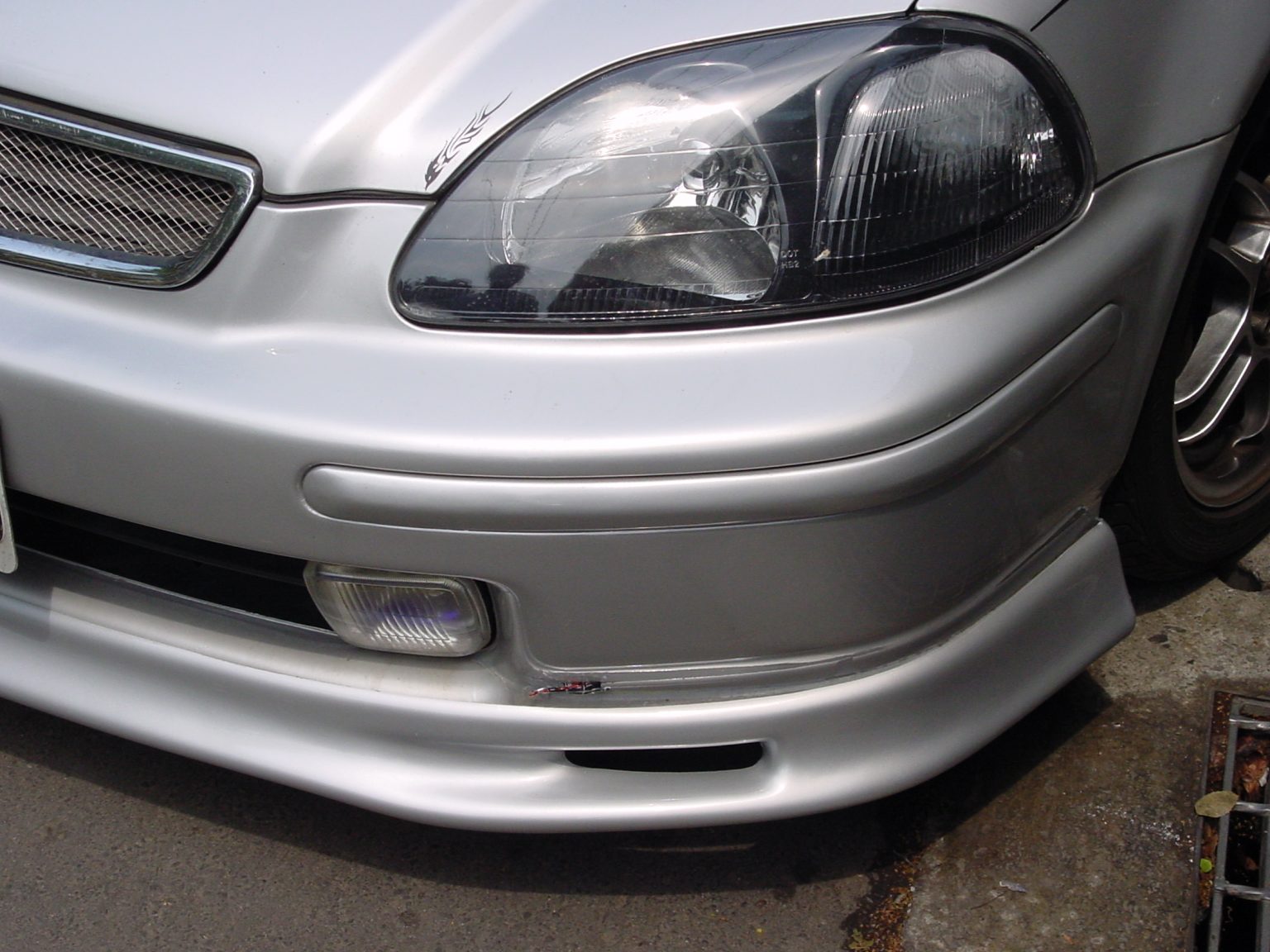 Spoon Style Front Lip for 1999-2000 Honda Civic EK 3D Hatch SEDAN - CT ...