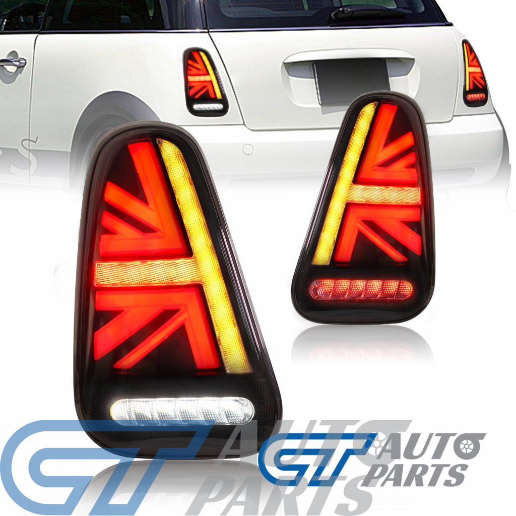 Smoked LED Tail Lights For 2001-2006 BMW Mini R50 R52 R53 Mini Cooper ...