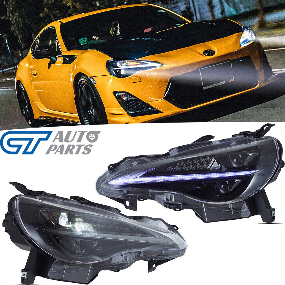 VALENTI Smoke LED Tail light for Toyota 86 Subaru BRZ ZN6 Sequential Blinker taillights - CT ...
