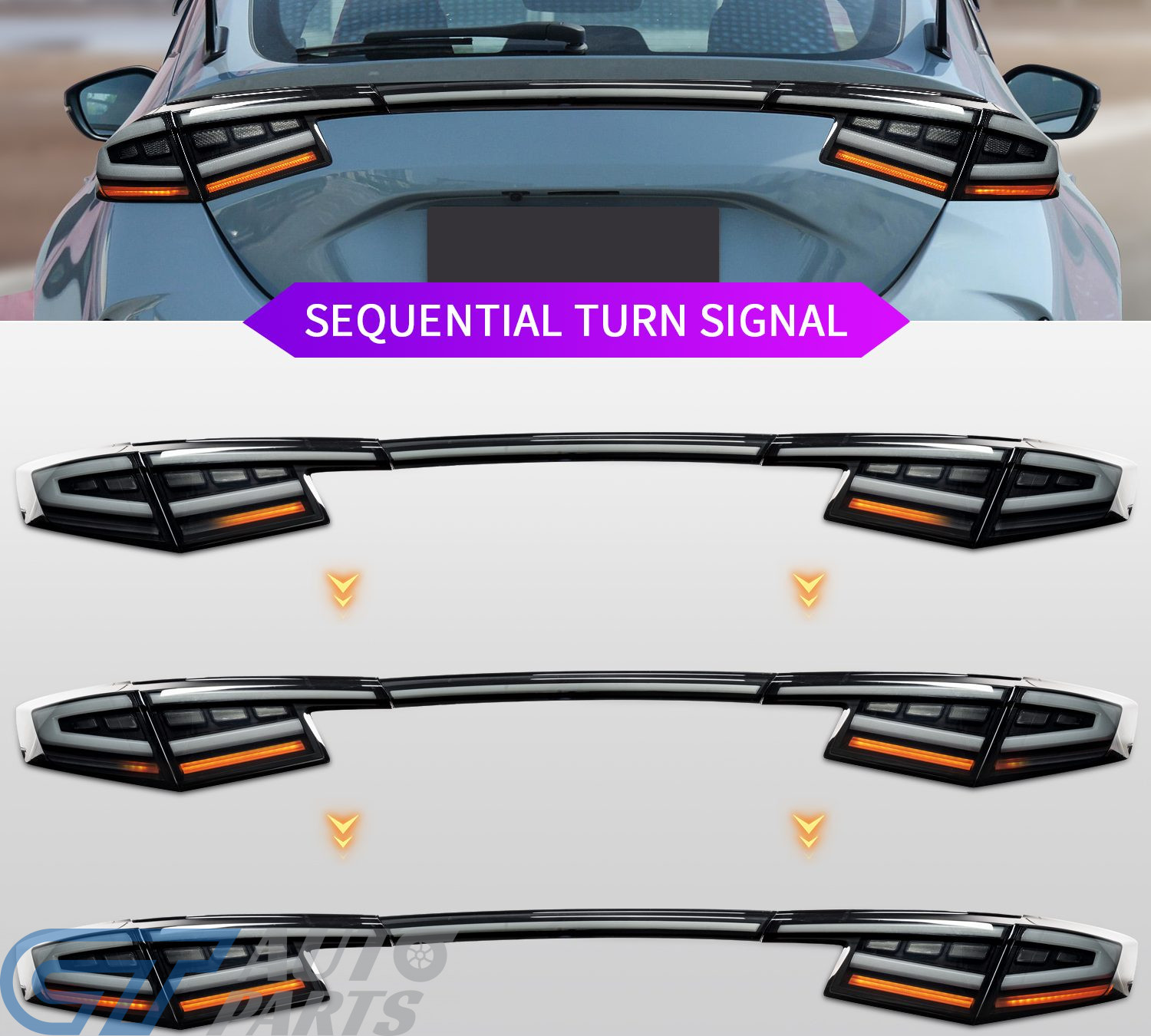 Honda Civic Type R FL5 LED Taillights Elite Series Upgrade - CT AutoParts