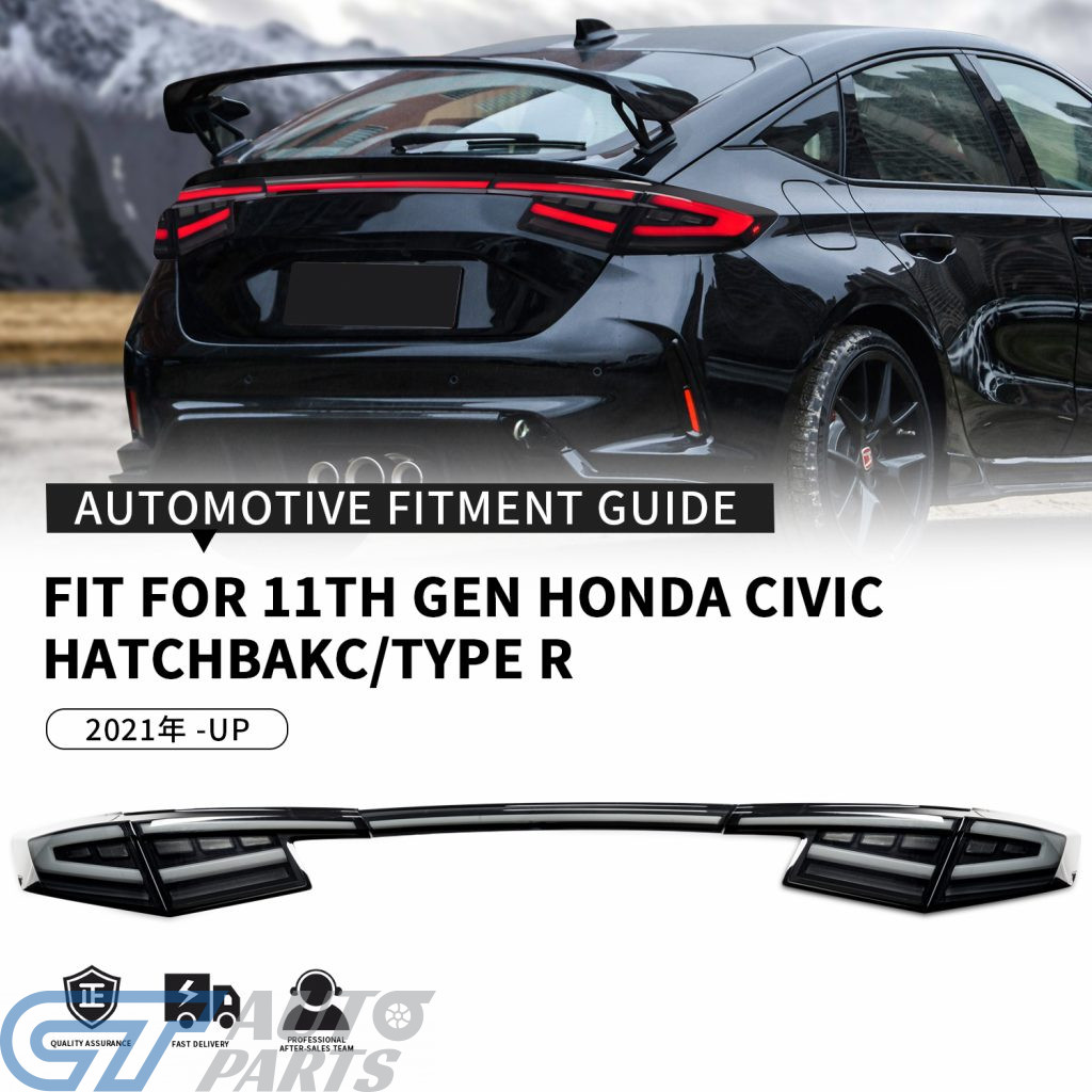 Honda Civic Type R FL5 LED Taillights Elite Series Upgrade - CT AutoParts