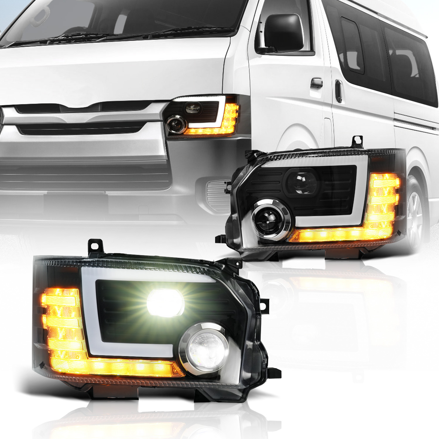 Toyota Hiace LED Headlights – Brighten Up Your Ride - CT AutoParts